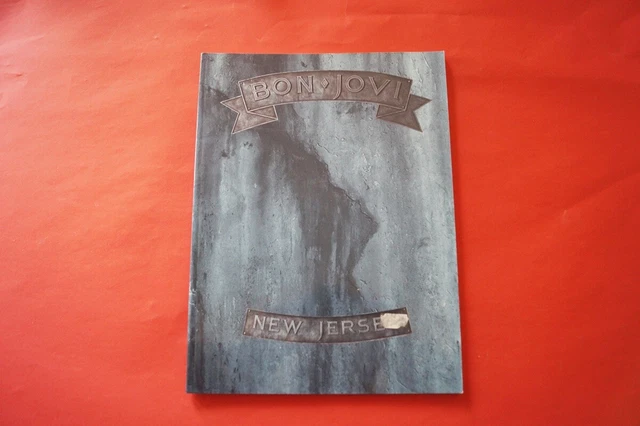 BON JOVI - New Jersey. Songbook Notebook. PVG Guitar Vocal Piano £13.23 ...