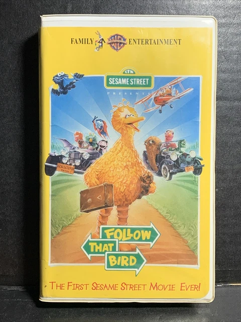 SESAME STREET PRESENTS: Follow That Bird (VHS, 1985, Clam Shell) £9.53 ...