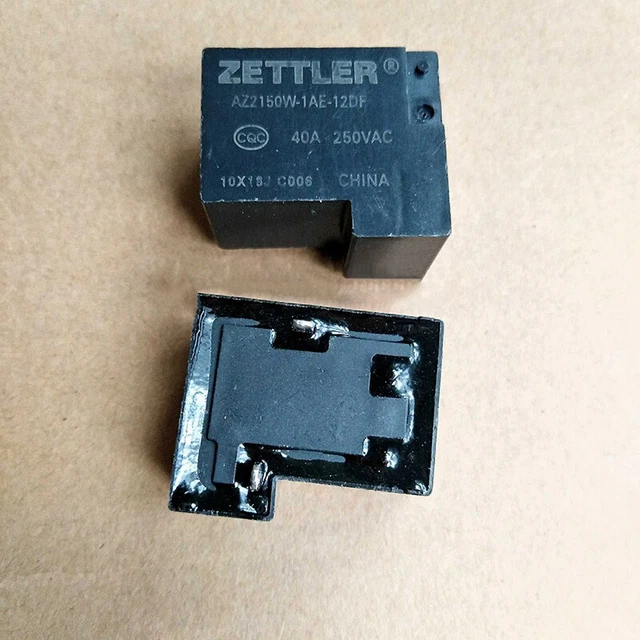ZETTLER AZ2150W-1AE-12DF POWER Relay 12VDC 4Pins 40A 250VAC £4.68 ...