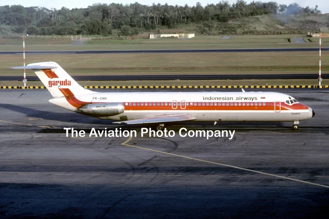 GARUDA INDONESIAN AIRWAYS Douglas DC-9-32 PK-GNK (1981) Photograph £1. ...