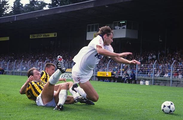 THEO BOS OF Vitesse, Edward Sturing of Vitesse, Jozef Kiprich of F ...