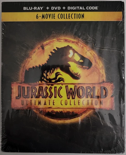 JURASSIC WORLD ULTIMATE Collection Blu-ray + DVD + Digital Box Set ...