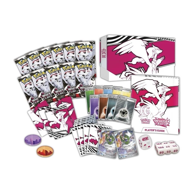BLACK BOLT & White Flare Set - Pokémon Center Elite Trainer Boxes ETB ...