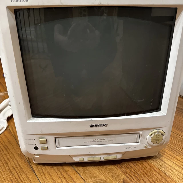 VINTAGE SONY TRINITRON color tv, made in 1995 $110.42 - PicClick