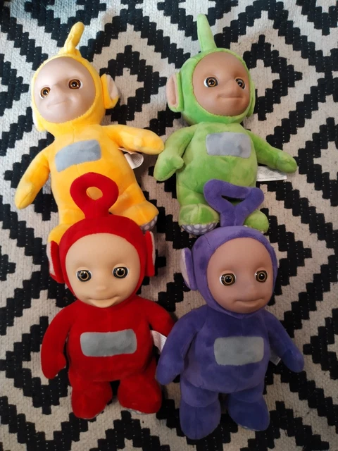TELETUBBIES TALKING TOYS full set 4 Of Tinky Winky, Dipsy, La-la & Po ...
