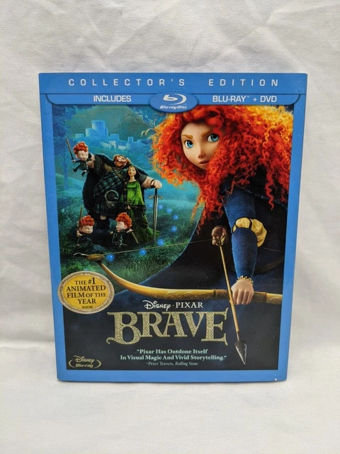 DISNEY PIXAR BRAVE Collector's Edition Blu Ray DVD Combo Film EUR 14,04 - PicClick FR