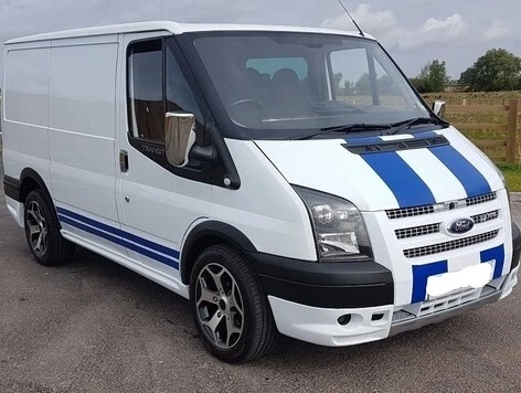 FORD-TRANSIT-MK7-2006-2013-SPORT-STYLE-BODY-KIT-SWB PRIMED EUR 341,40 ...