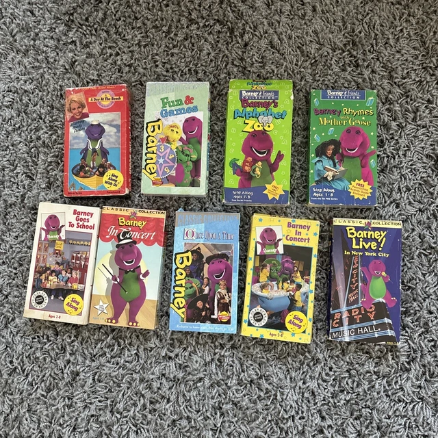 BARNEY 9 CLASSIC, Rare VHS Tapes £23.76 - PicClick UK