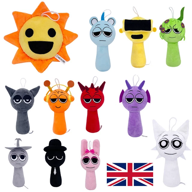 NEW SPRUNKI PLUSH Toy Simon Oren Winda Sprunki Character Doll Plush ...