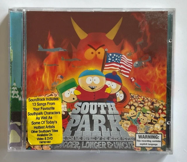 SOUTH PARK: BIGGER, Longer & Uncut Soundtrack CD $14.00 - PicClick AU