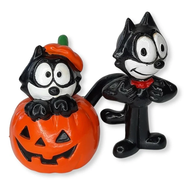 EXTREAMLY RARE 1989 Felix The Cat PVC Halloween Applause Toy Figures ...