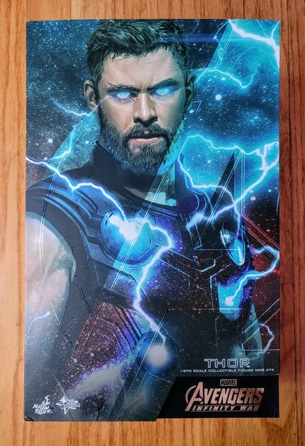 HOT TOYS MOVIE Masterpiece Marvel Avengers Infinity War Thor 1/6 Figure ...
