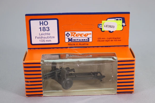 LE3923 ROCO MINITANKS 183 Ho 1/87 Obusier léger de 105 mm Light ...