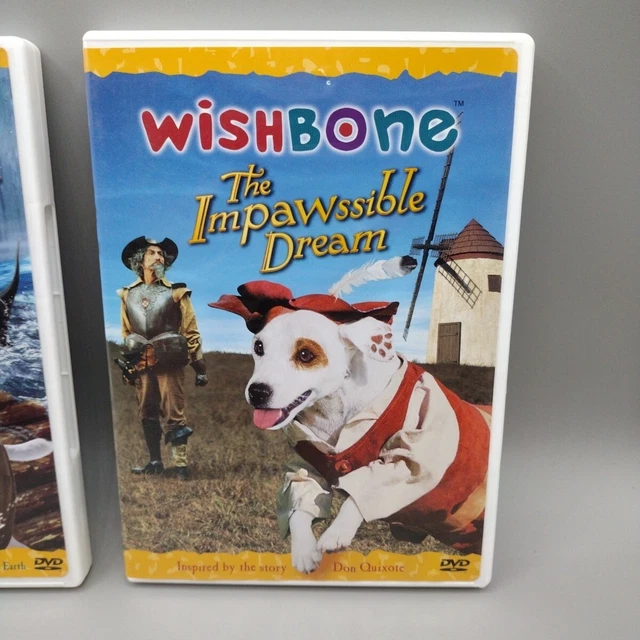 WISHBONE: THE IMPAWSSIBLE Dream DVD (2004) Hot Diggity Dawg Lot of 2 ...
