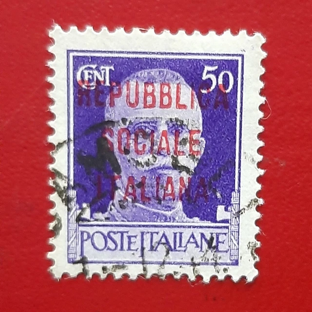 VINTAGE ORIGINAL KING Victor Emmanuel Poste Italiane 1920s 50 Cent ...