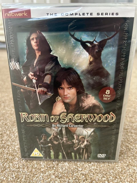 ROBIN OF SHERWOOD : The Complete Series 1-3, 8 Disc DVD Boxset Michael ...