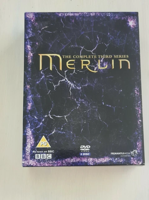 MERLIN 3RD SEASON Complete Third Series 5 Disc DVD BBC 2011 Box Set Xmas Gift EUR 11,41 ...