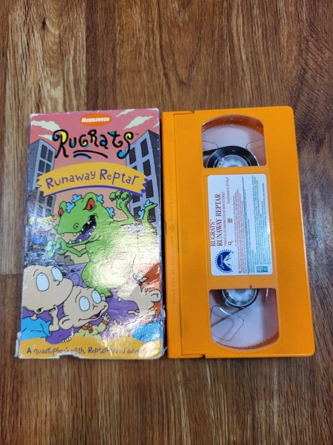 RUGRATS VHS RUNAWAY Reptar Vintage 90s Nickelodeon cartoon £5.99 ...