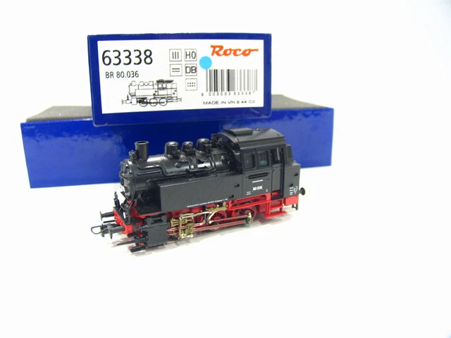 ROCO 63338 DAMPFLOK BR 80 036 der DB DIGITAL/SOUND EUR 140,00 - PicClick DE