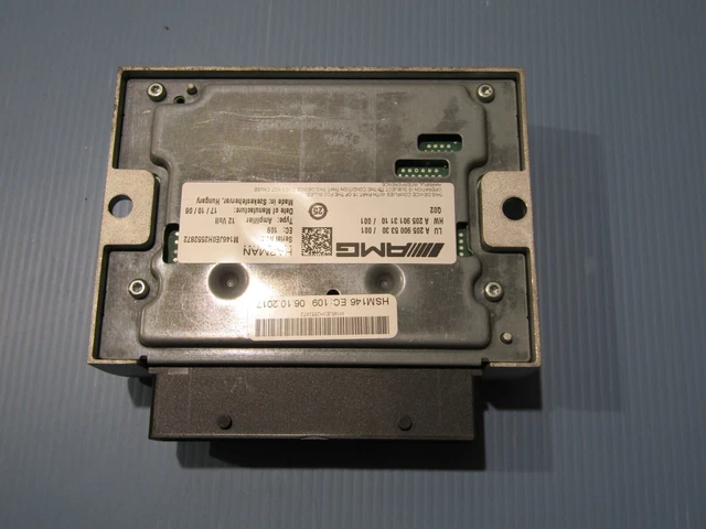 MERCEDES C-KLASSE W205 C43 AMG Motor Sound Control Modul A2059005330 RF ...