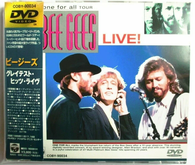 BEE GEES - Very Rare Japan Dvd "One For All Tour Live !" - Obi EUR 24 ...