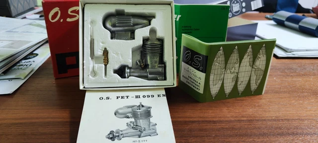 GRAUPNER OS PET Mk III .099, ca. 1,6ccm 6/1972 EUR 54,00 - PicClick DE