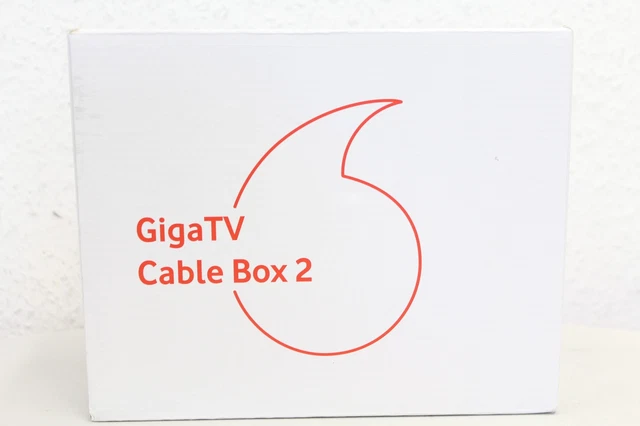 VODAFONE GIGA TV Box 2 Mehrfarbig kabel Neu Rechnung MwSt EUR 64,47 ...