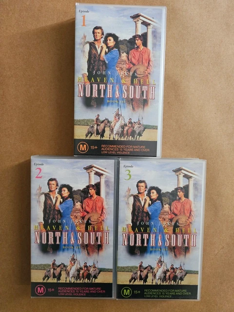 NORTH AND SOUTH Book III Episodes 1, 2 & 3 (3 x VHS PAL, 1994) £22.46 - PicClick UK