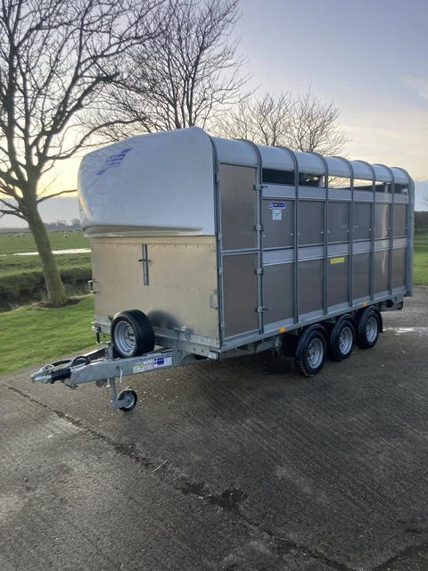 IFOR WILLIAMS 14FT LIVESTOCK TRAILER.2023 Demountable box £7,600.00 ...
