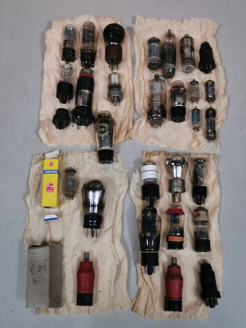 LOT ANCIENNES LAMPES Tubes Valves pour Radio TSF Amplis ... EUR 19,00 - PicClick FR