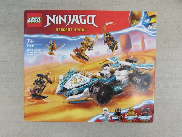 LEGO 71791 NINJAGO Dragon's Rising Zane's Dragon Power Spinjitzu Race ...