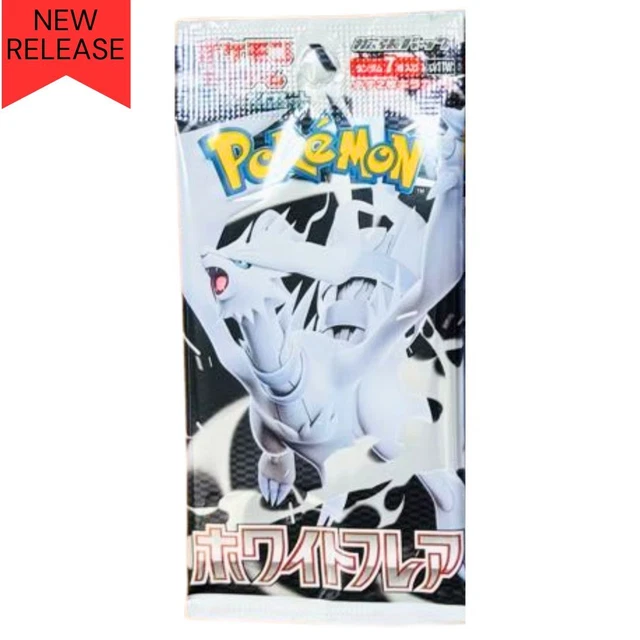 POKÉMON TCG WHITE Flare SV11w Slim Booster Pack Sealed Scarlet&Violet ...