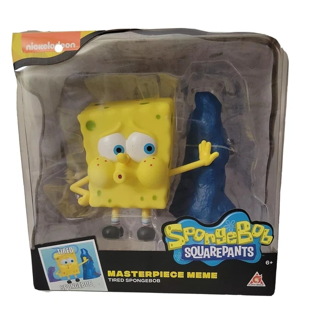 SPONGEBOB SQUAREPANTS MASTERPIECE Memes Collection, Tired SpongeBob ...