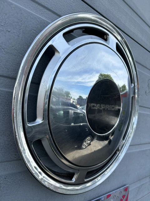 1986-92 CHEVROLET CAPRICE PoliceFull Moon 9c1 Hubcap Oem Used 1cap4dr ...