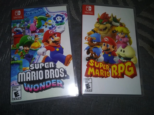 SUPER MARIO BROS. Wonder e Super Mario RPG per Switch. Entrambi nuovi ...