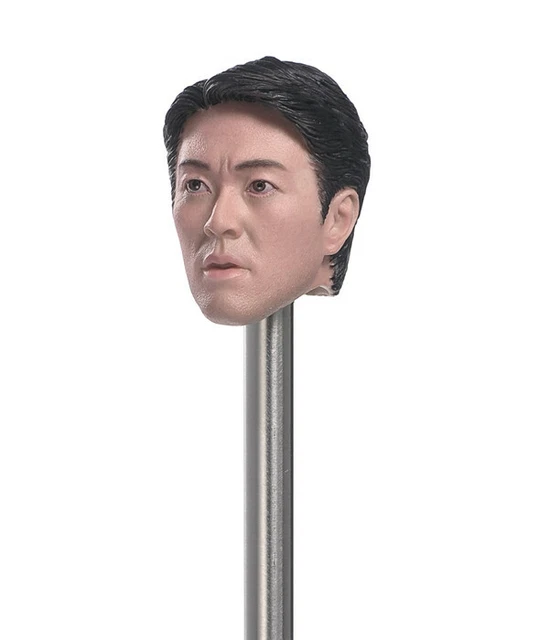 1:6 ASIAN ACTOR Stephen Chow Head Sculpt Carving For 12" Male HT Figure ...