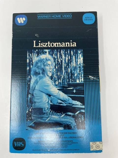 1975 LISZTOMANIA BIG Box VHS Roger Daltrey VINTAGE RARE £17.92 ...