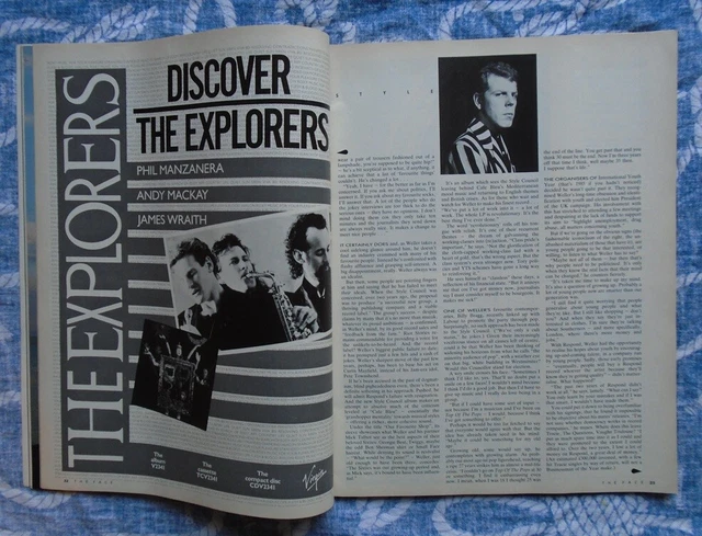 THE FACE 1985 Paul Weller Vivienne Westwood Jesus & Mary Chain Terence ...