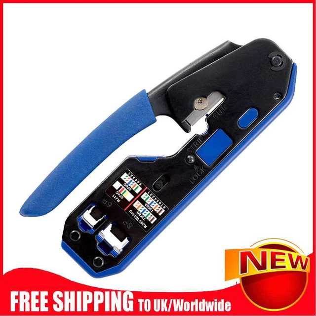 NETWORK WIRE STRIPPING Squeeze Cutter 8P/6P/CAT5/CAT6 Connector ...