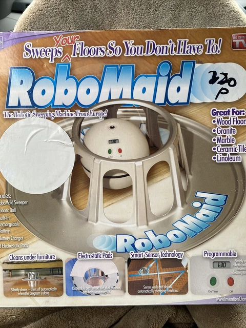 RARE ROBOMAID FLOOR Sweeper Machine Cleaner Vacuum Sweeping New Open ...