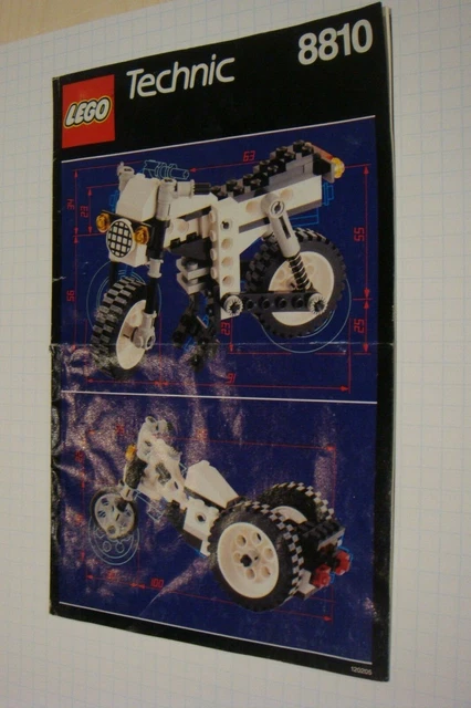 LEGO 8810 TECHNIC Cafe Racer (1991) -- INSTRUCTIONS ONLY [A1] $10.00 ...