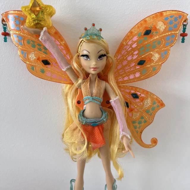 MATTEL WINX CLUB STELLA Pixie Flight Doll - ENCHANTIX transformation ...