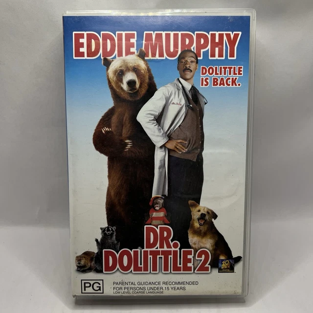 DR. DOLITTLE 2 - VHS Blockbuster Video Ex Rental 2001 - Eddie Murphy ...
