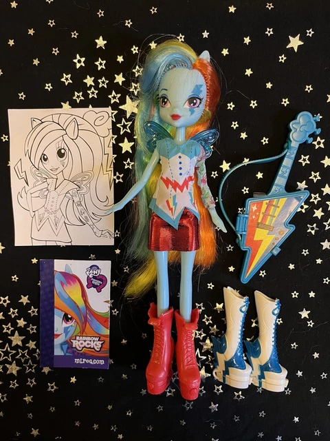 MY LITTLE PONY Equestria Girls Rainbow Rocks Stamp Set Rainbow Dash ...