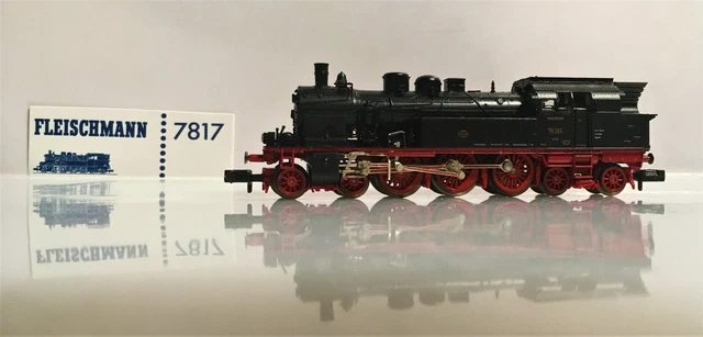 FLEISCHMANN PICCOLO SPUR N 7817 Dampflok DRG 78254 in OVP EUR 159,00 ...