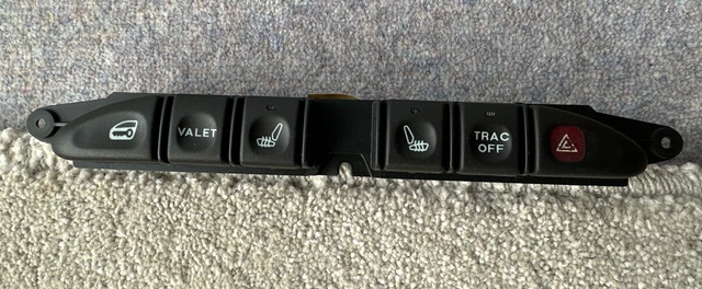 JAGUAR XJ8 X308 Traction Control Hazards Heated Seats Switch LNC6269DB ...