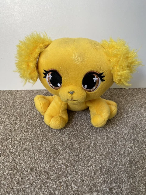 GUND P.LUSHES PETS Samara Sunrise Yellow Puppy Dog Gem Nose Soft Plush ...
