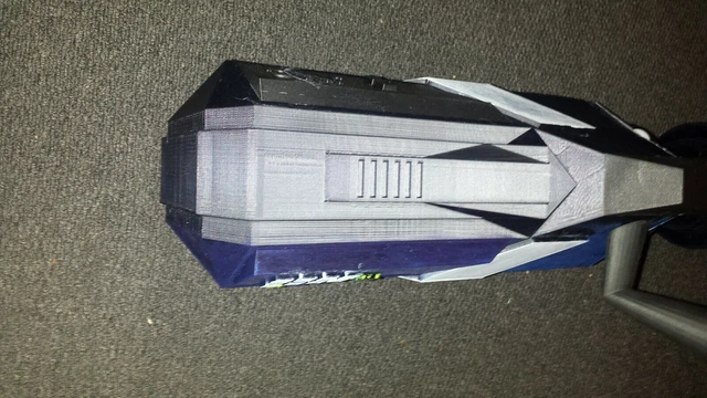 RED DWARF LIFE size Bazookoid 3d printed model scifi gun project Dave ...