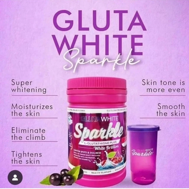 GLUTA WHITE SPARKLE L-Glutathione Plus. Best Whitening Supplement V ...