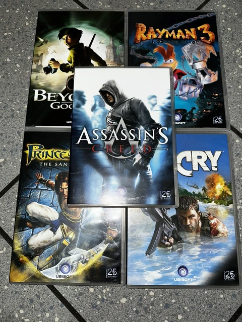 25 YEARS OF UBISOFT-5 PC Games: Far Cry/Rayman/Assassins Creed/Prince ...